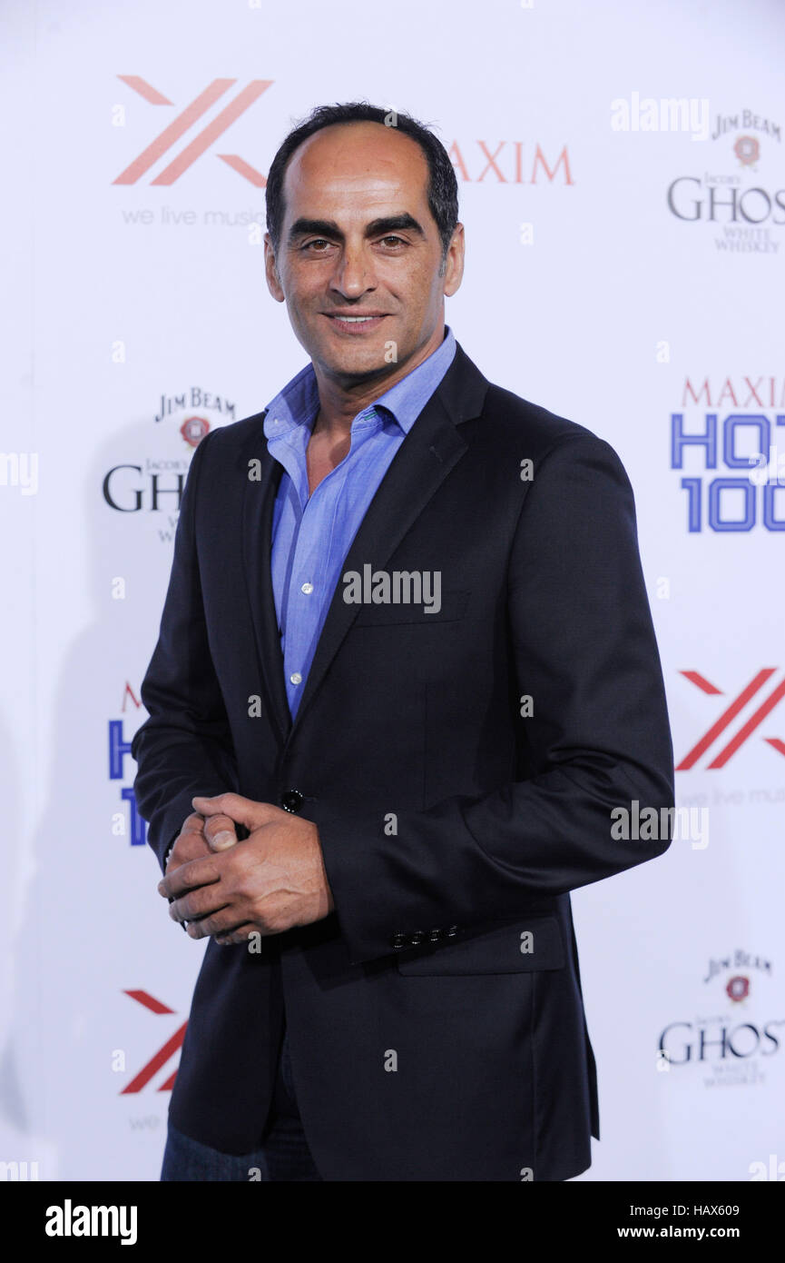 Navid Negahban attends the Maxim 2013 Hot 100 Annual Party held at ...