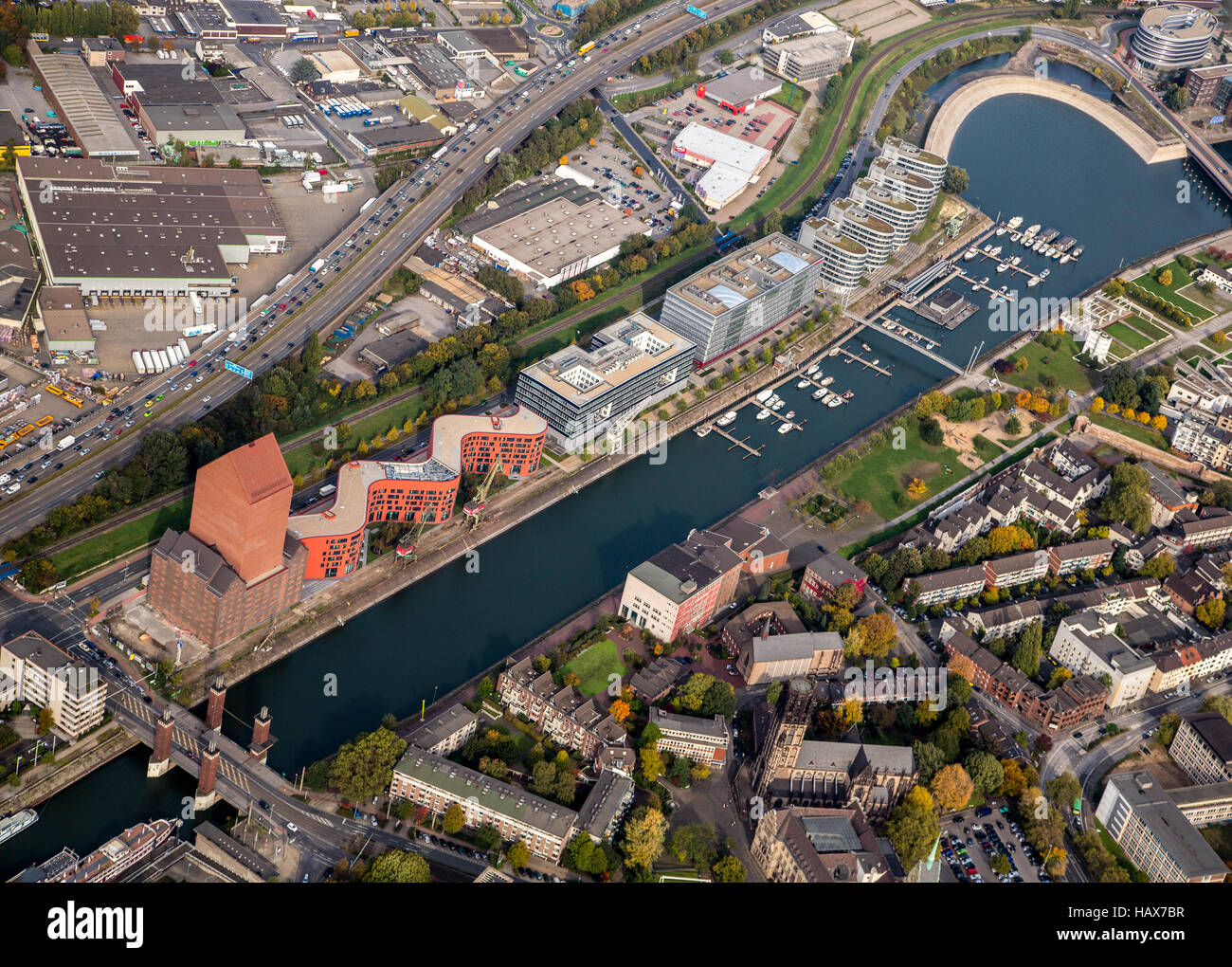 Duisburg aerial hi-res stock photography and images - Alamy