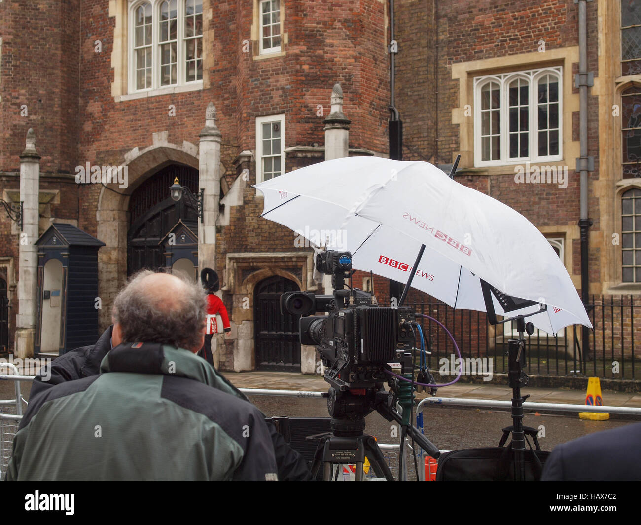 BBC News location facilities Stock Photo - Alamy