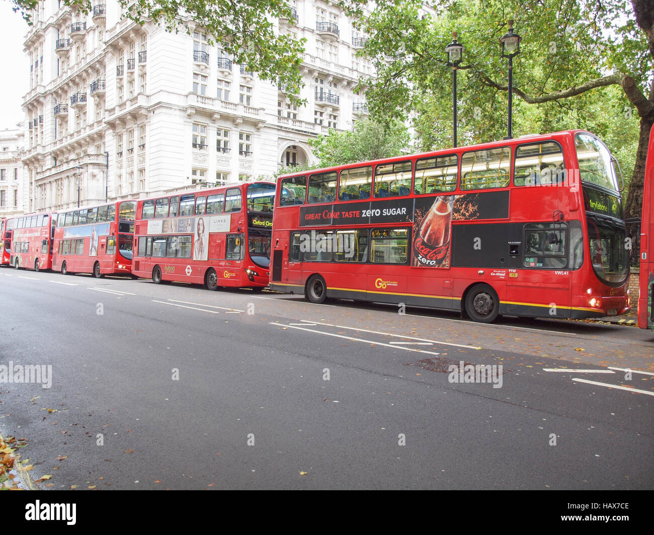Double decker bus Stock Photo - Alamy