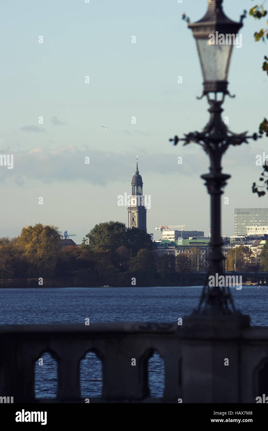 The Alster Hamburg Stock Photo - Alamy