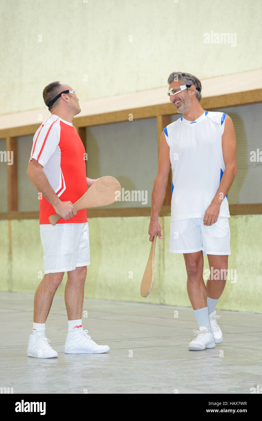men playing pala Stock Photo - Alamy