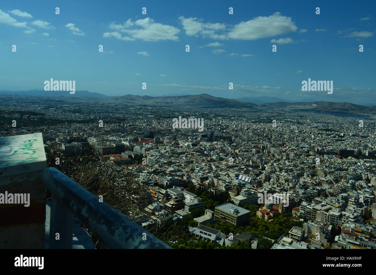 Panoramic view of the city from above Stock Photo - Alamy