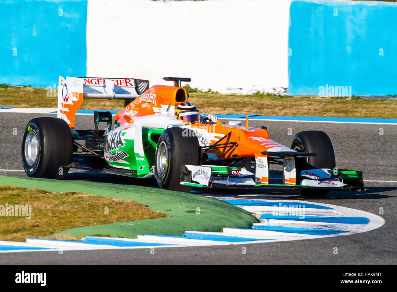 Force india f1 team hi-res stock photography and images - Alamy