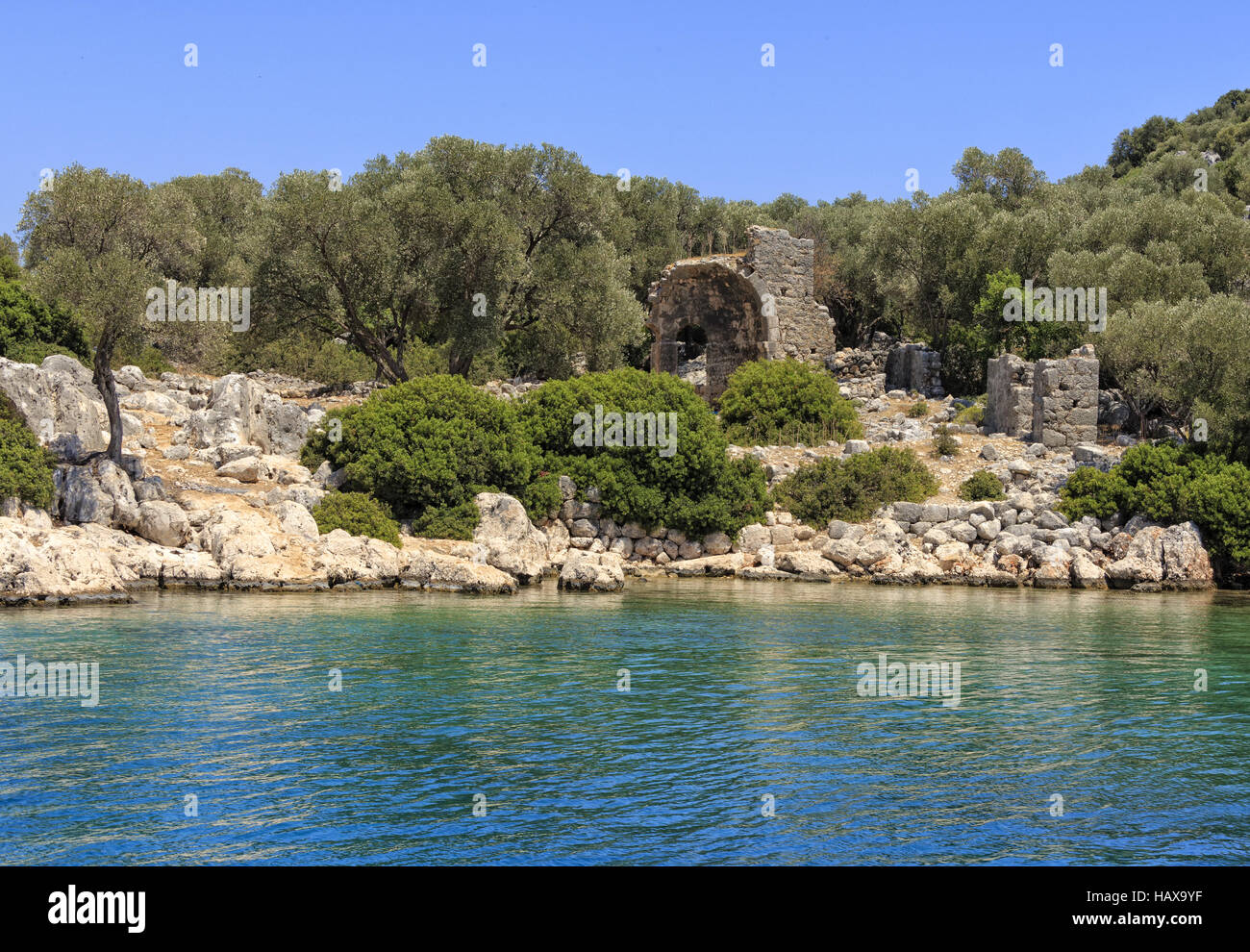 Kekova in Turkey Stock Photo - Alamy