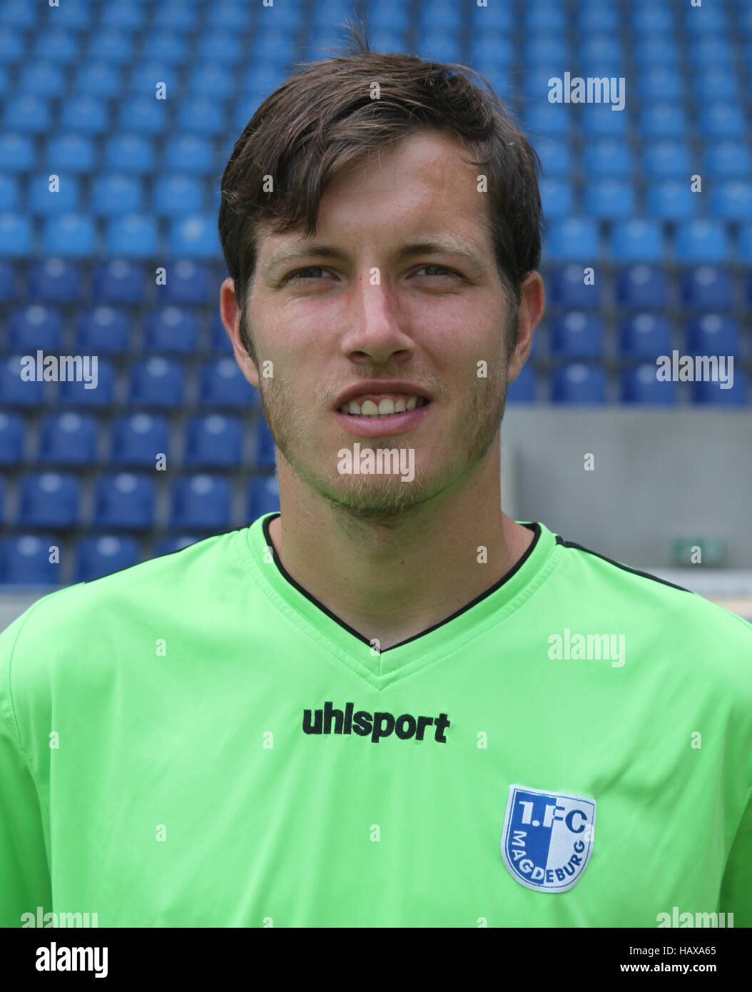 Goalkeeper Matthias Tischer (1.FC Magdeburg Stock Photo - Alamy
