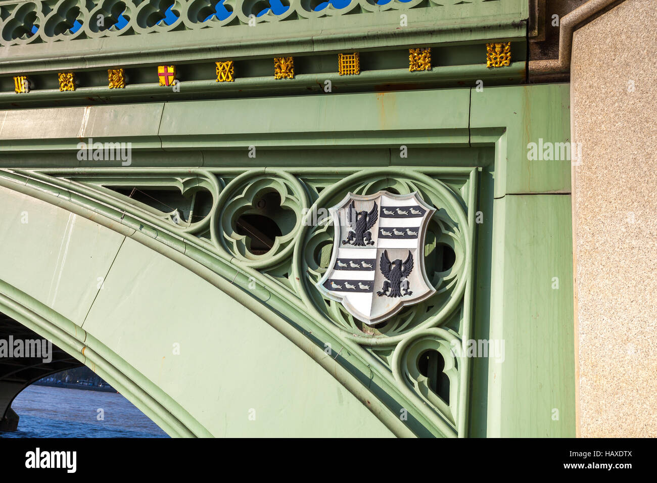 London bridge emblem symbol Stock Photo - Alamy