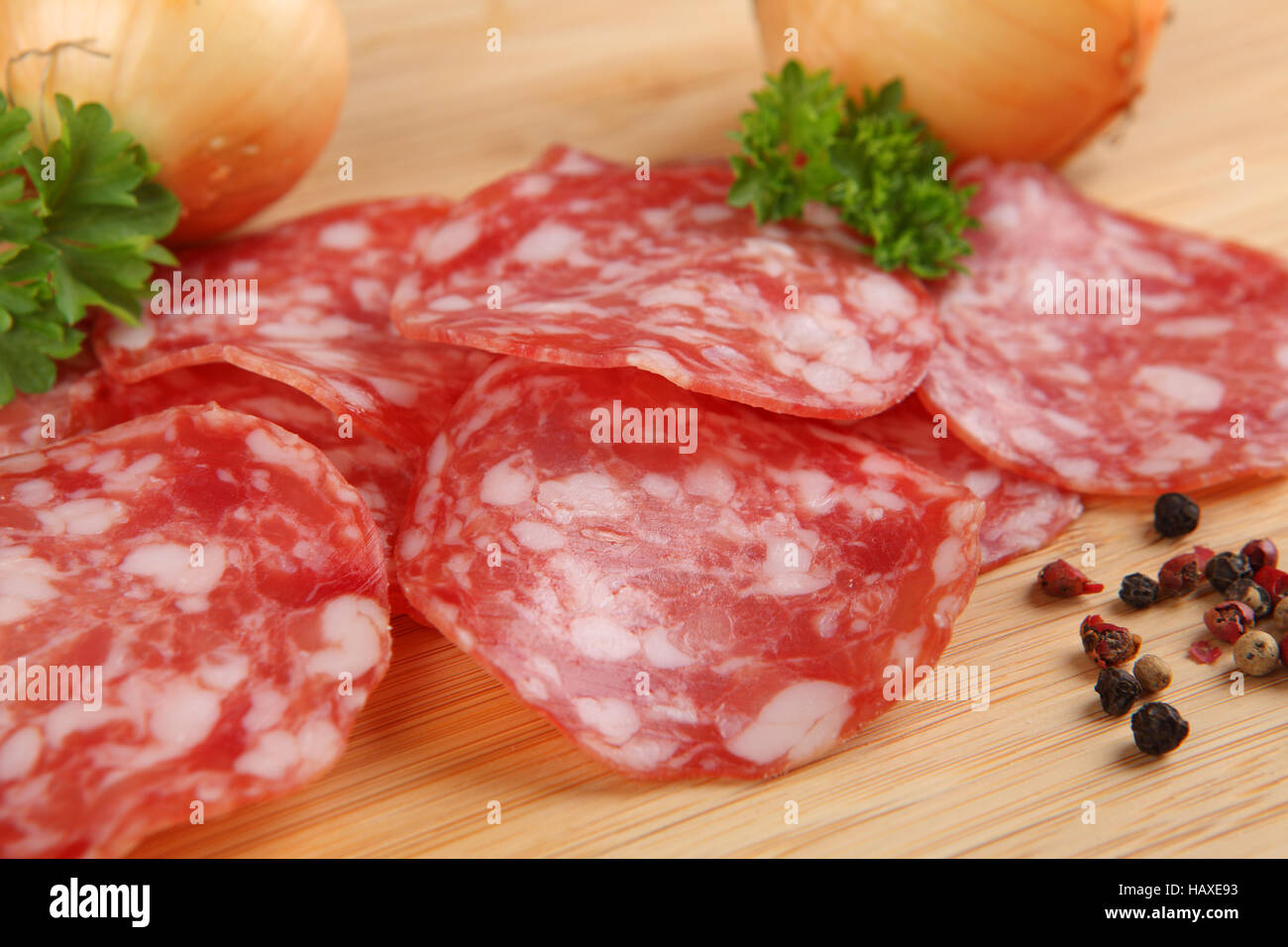 Italienische salami hi-res stock photography and images - Alamy
