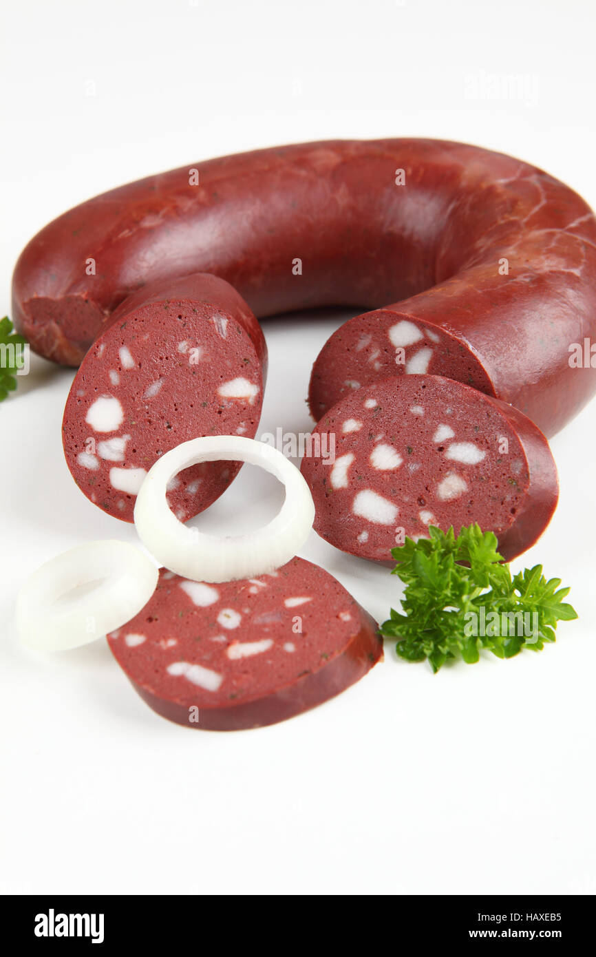Blood sausage hi-res stock photography and images - Alamy