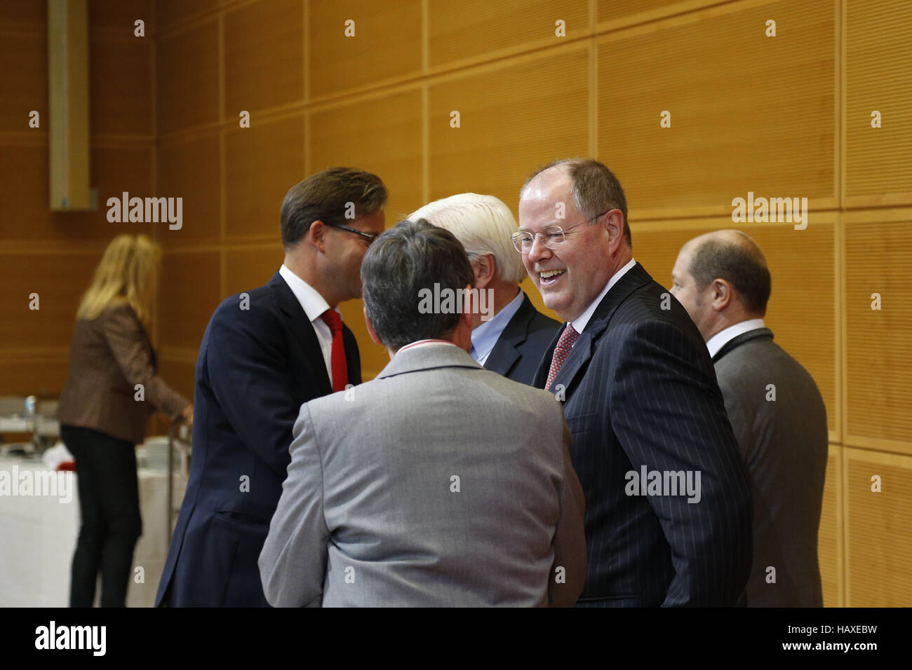 SPD party executive Meeting Stock Photo - Alamy