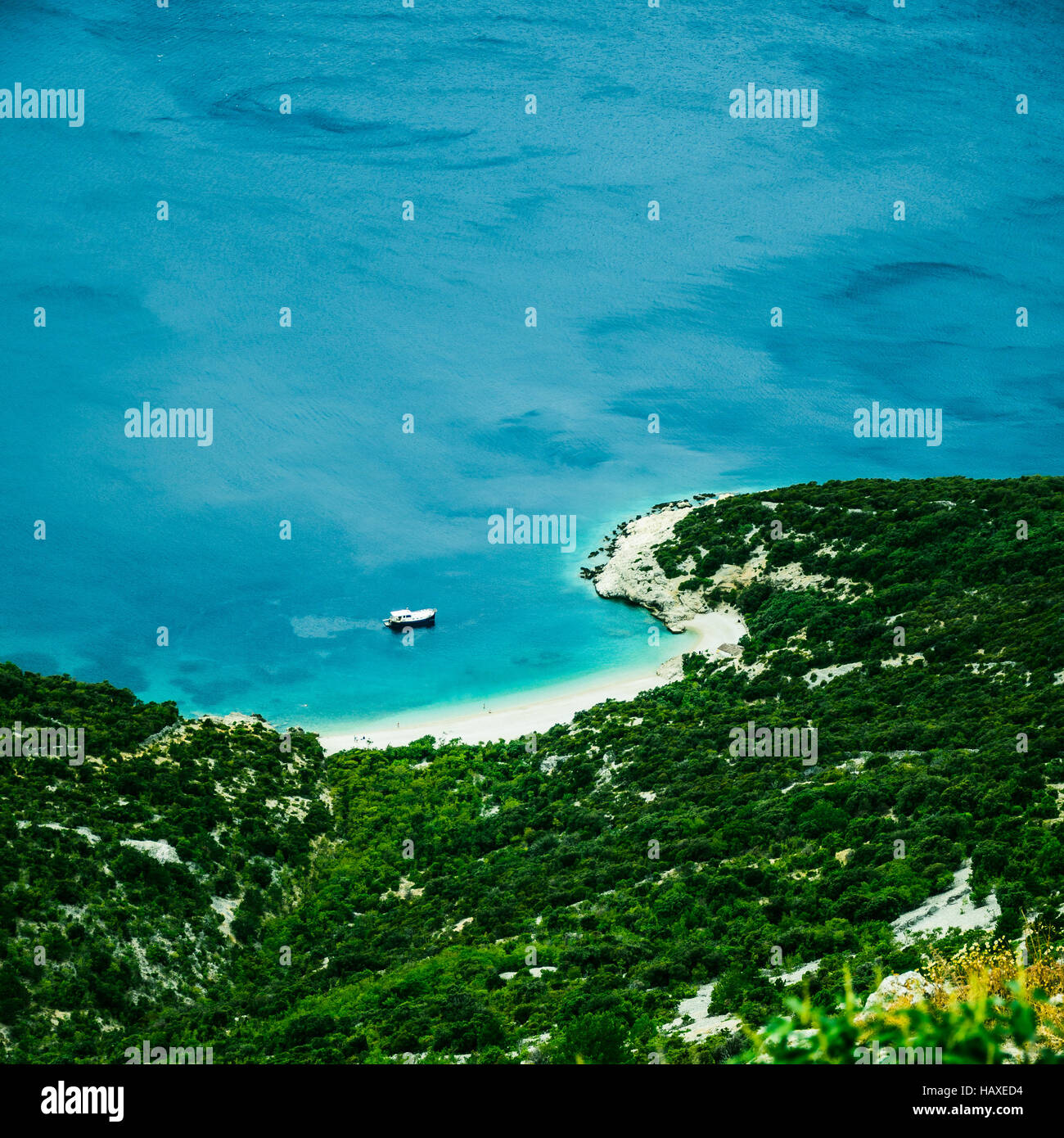 Bucht in Lubenice Stock Photo - Alamy