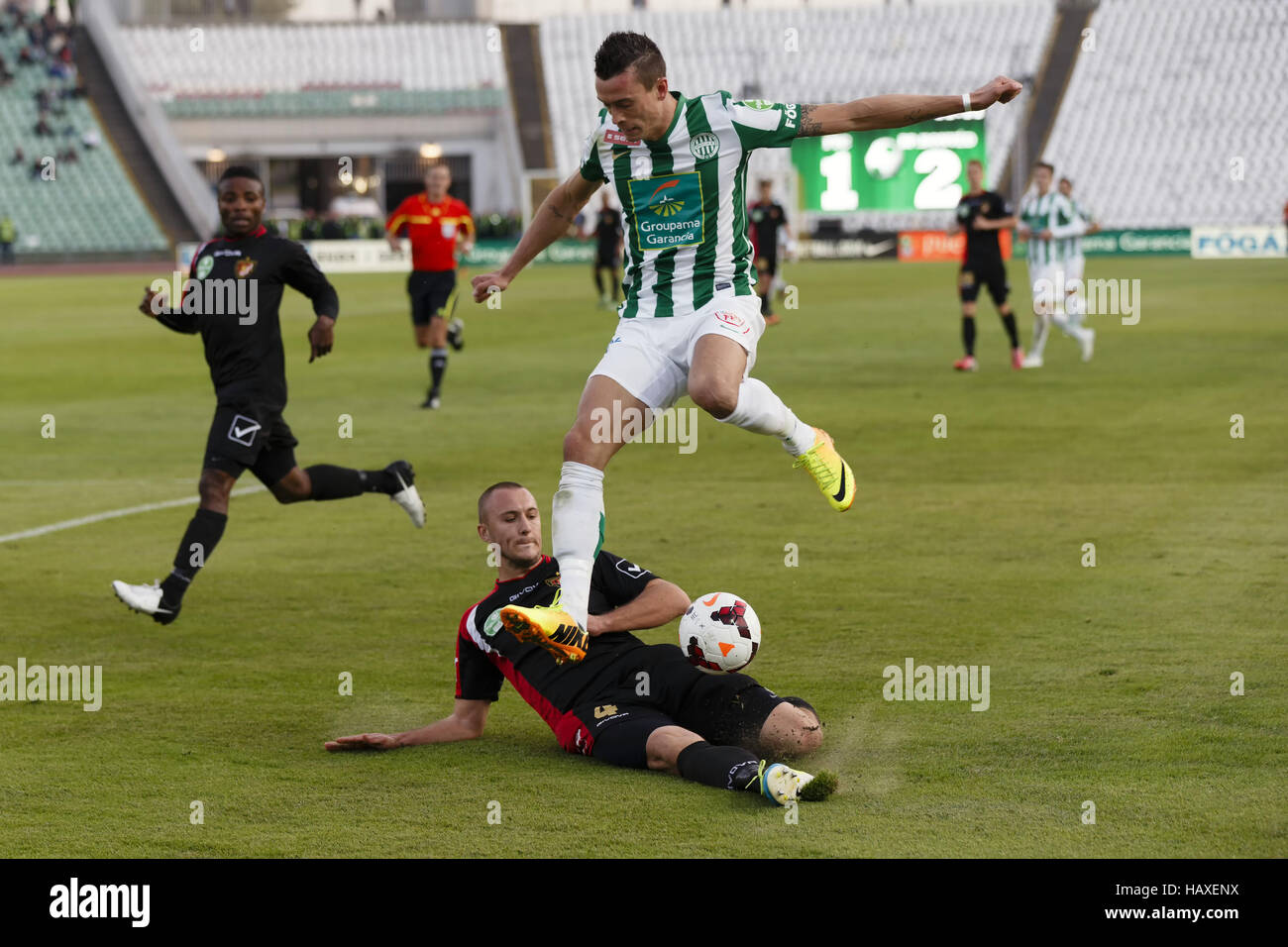 FTC vs. Honved OTP Bank League match Stock Photo - Alamy