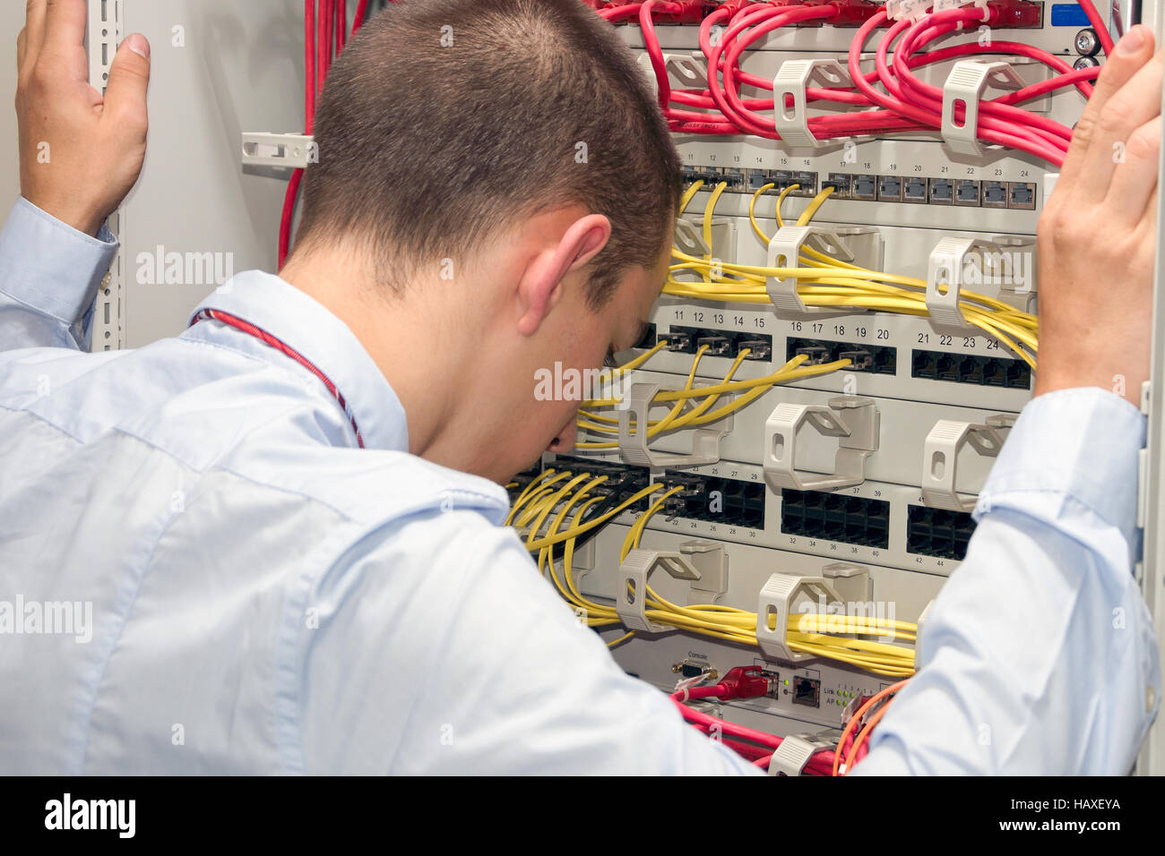 Burn Out - It engineer Stock Photo - Alamy