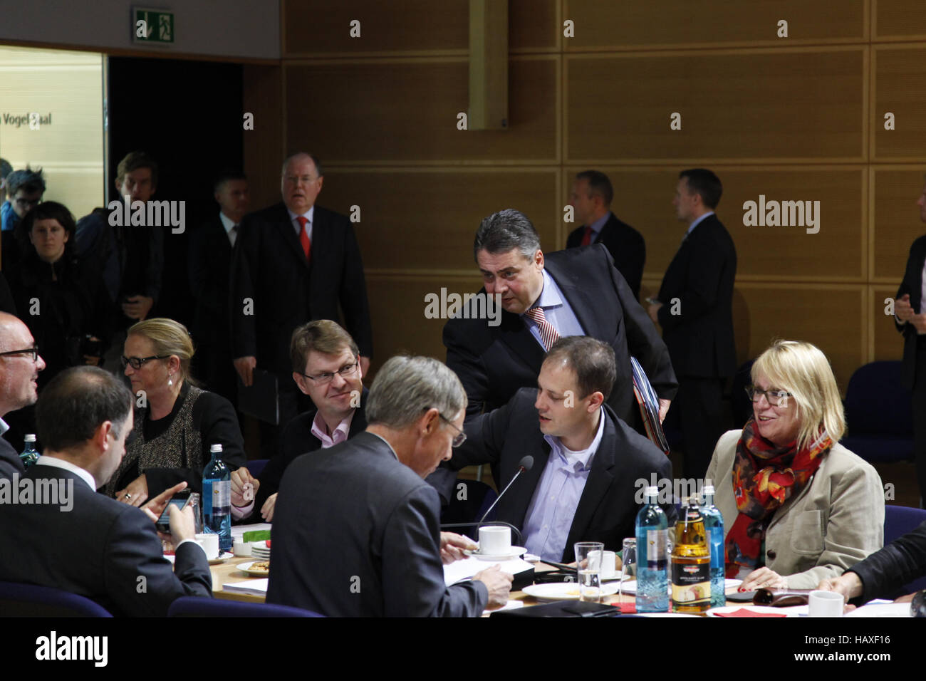 SPD party executive committee meeting Stock Photo - Alamy