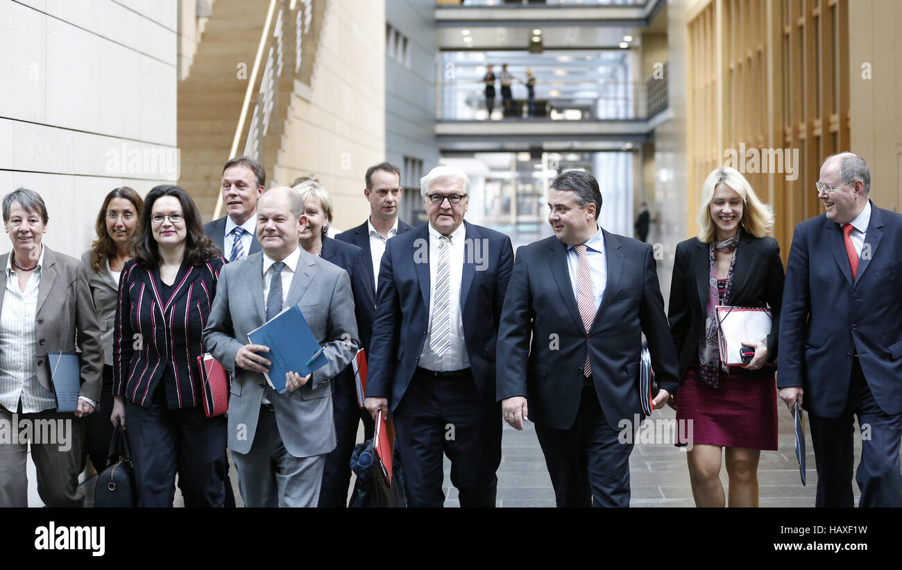CSU / CDU and SPD - Secound Round Stock Photo - Alamy