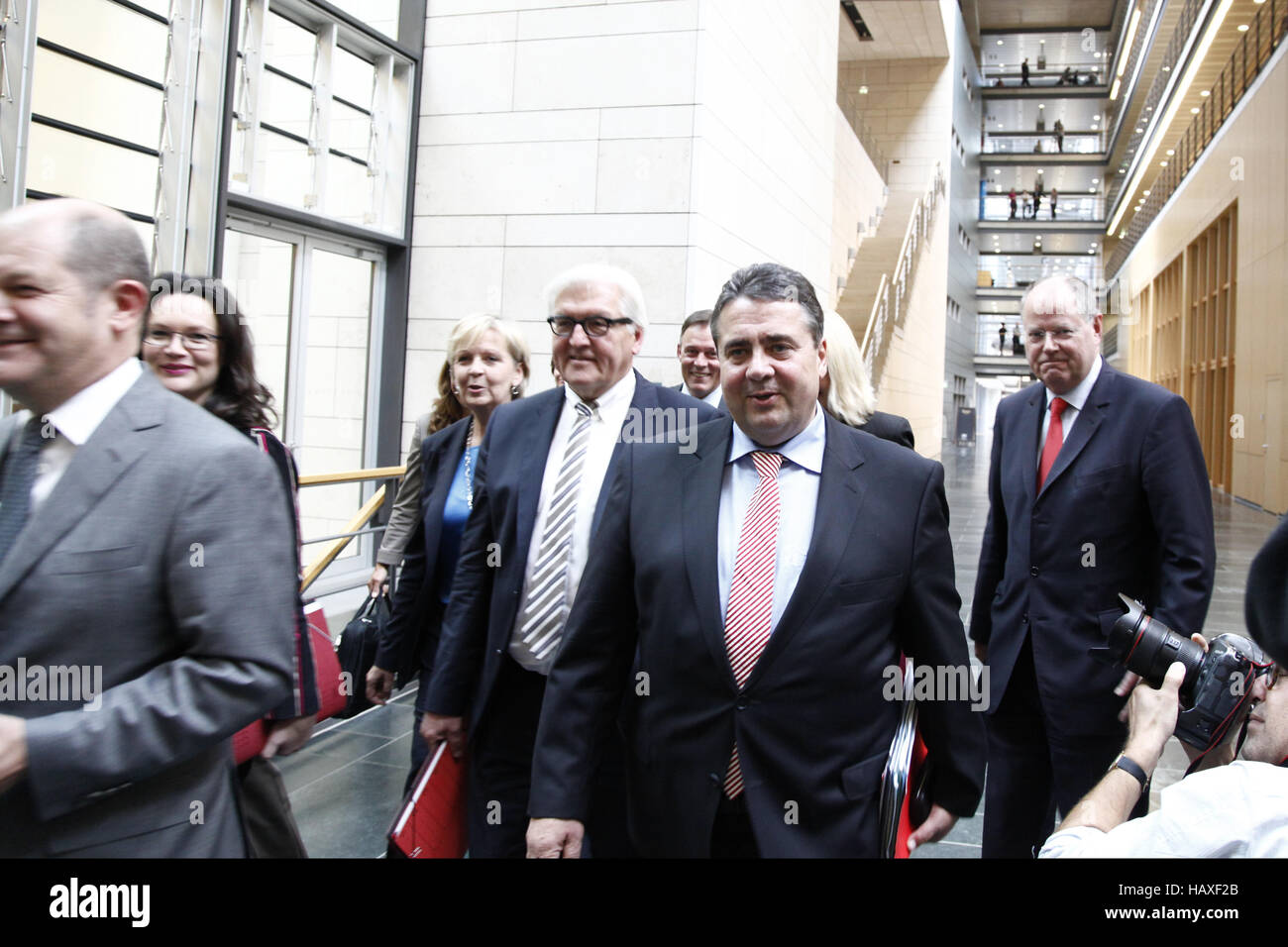 CSU / CDU and SPD - Secound Round Stock Photo - Alamy