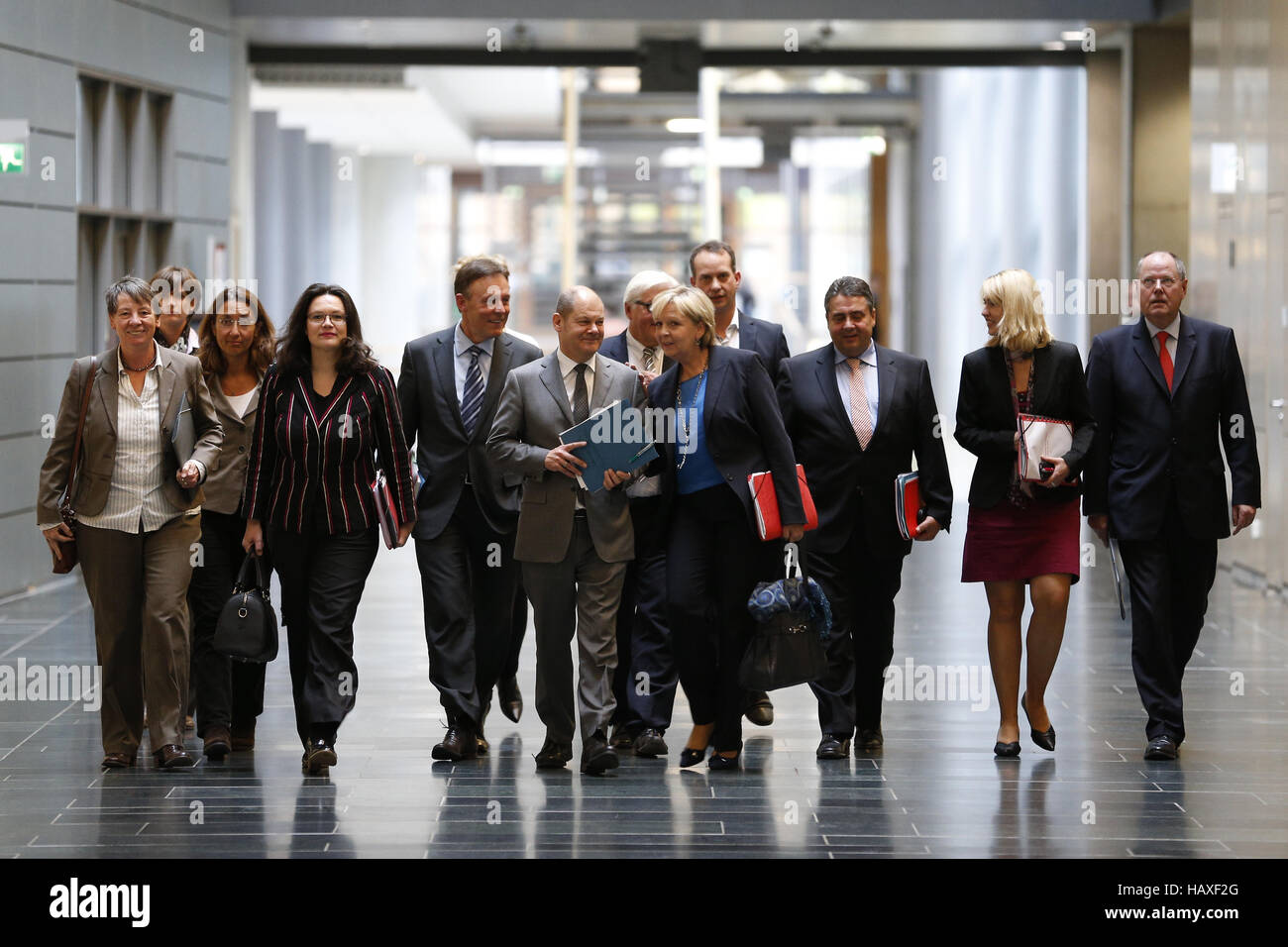 CSU / CDU and SPD - Secound Round Stock Photo - Alamy