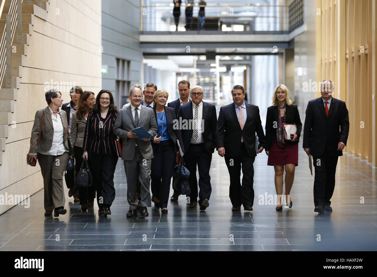 CSU / CDU and SPD - Secound Round Stock Photo - Alamy