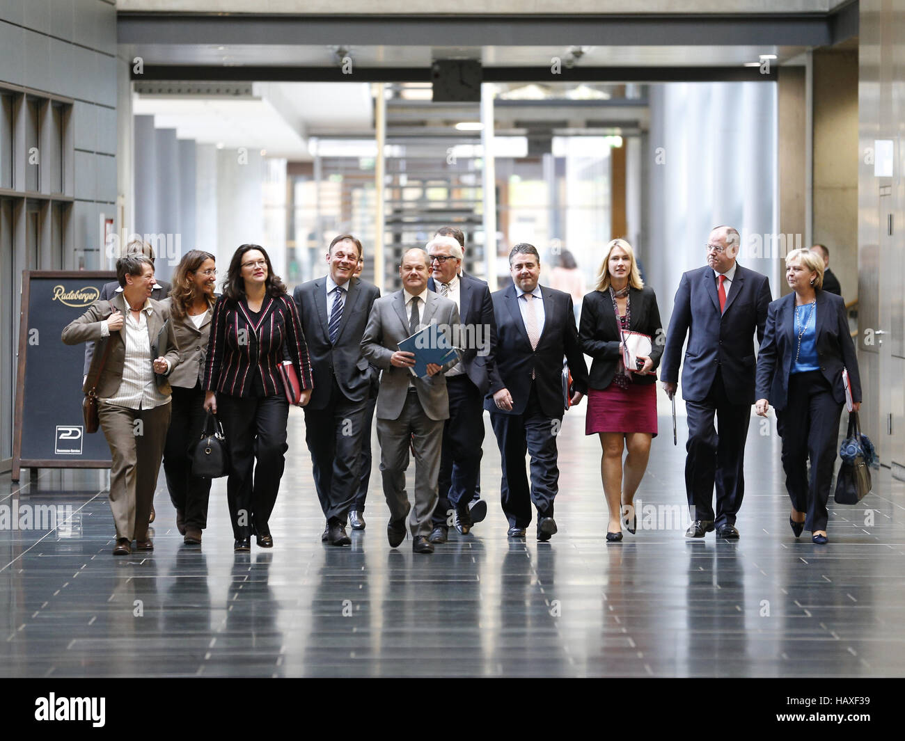 CSU / CDU and SPD - Secound Round Stock Photo - Alamy