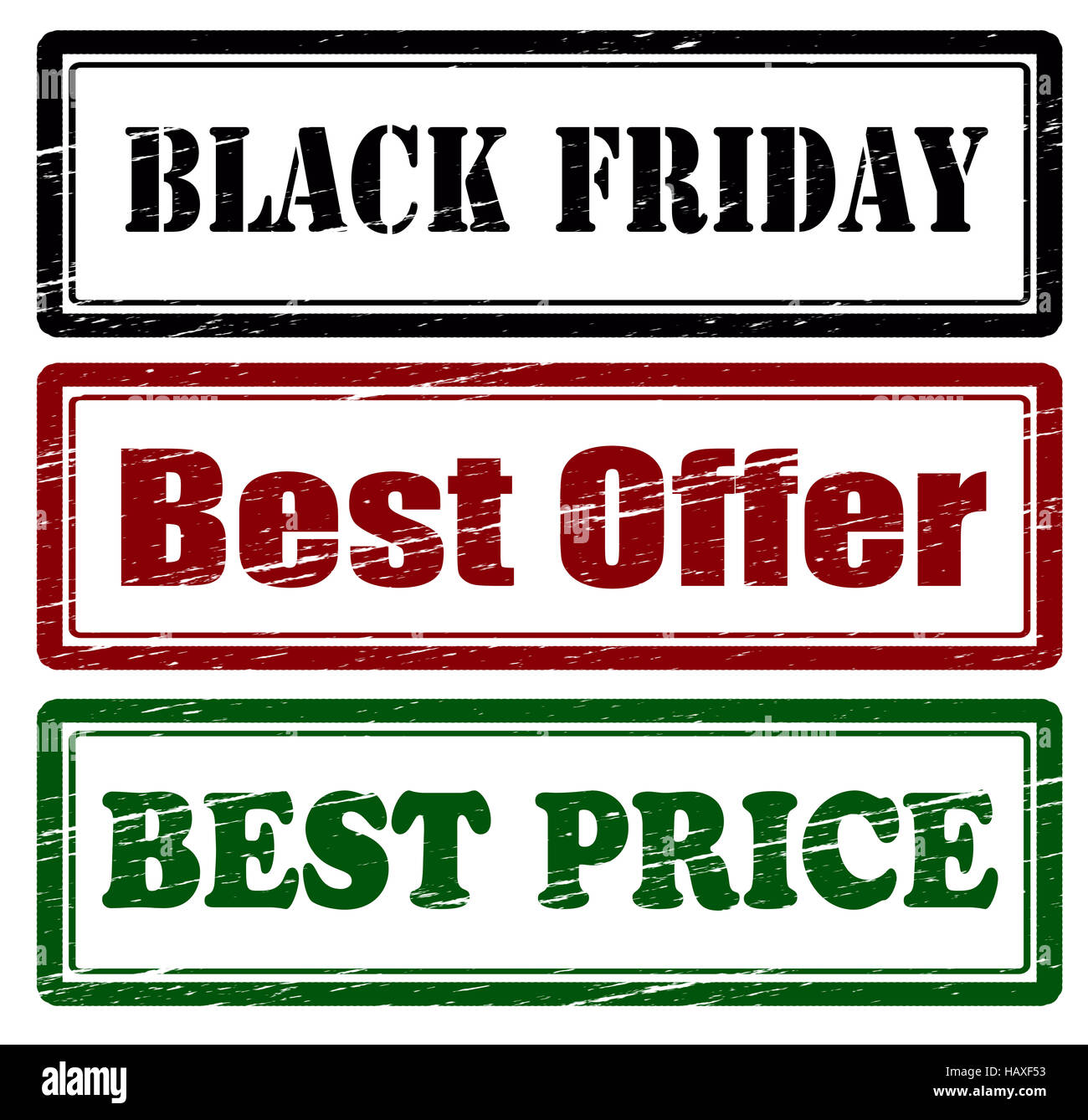 Rubber stamps with text inside, vector illustration Stock Photo - Alamy