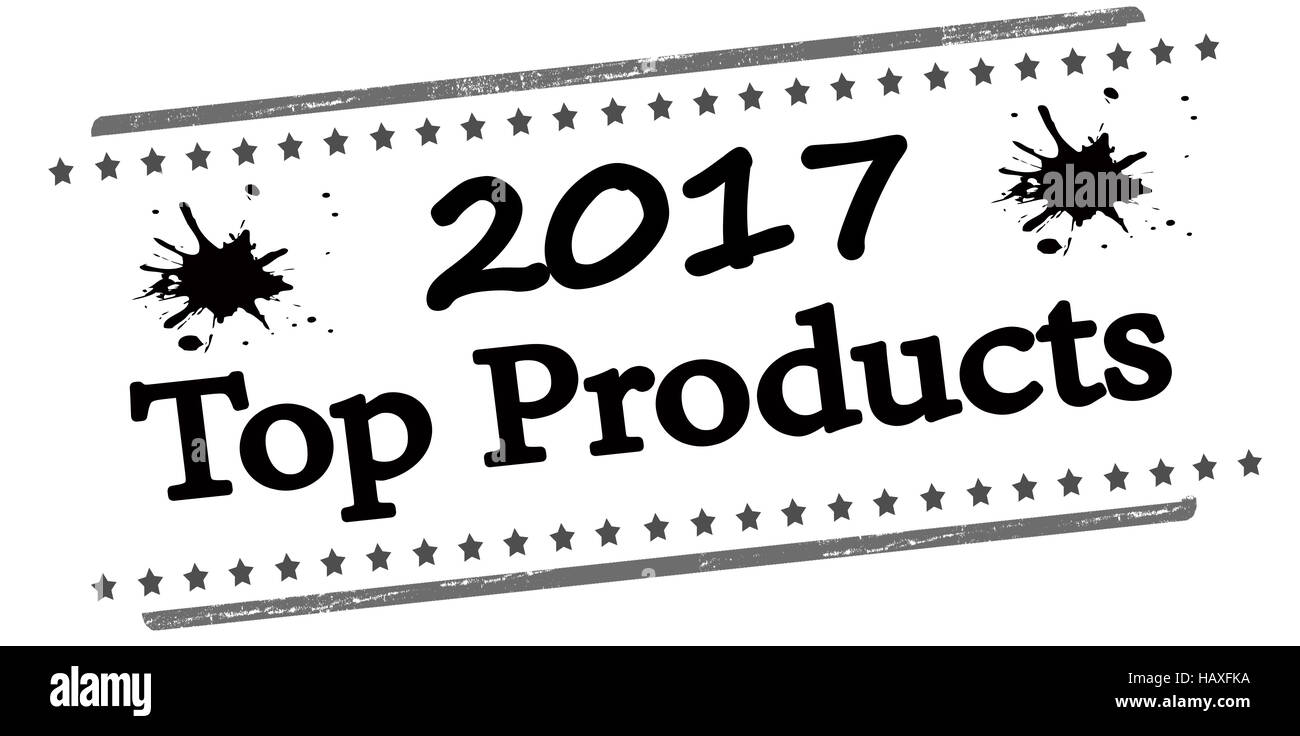 Rubber stamp with text top products inside, vector illustration Stock ...