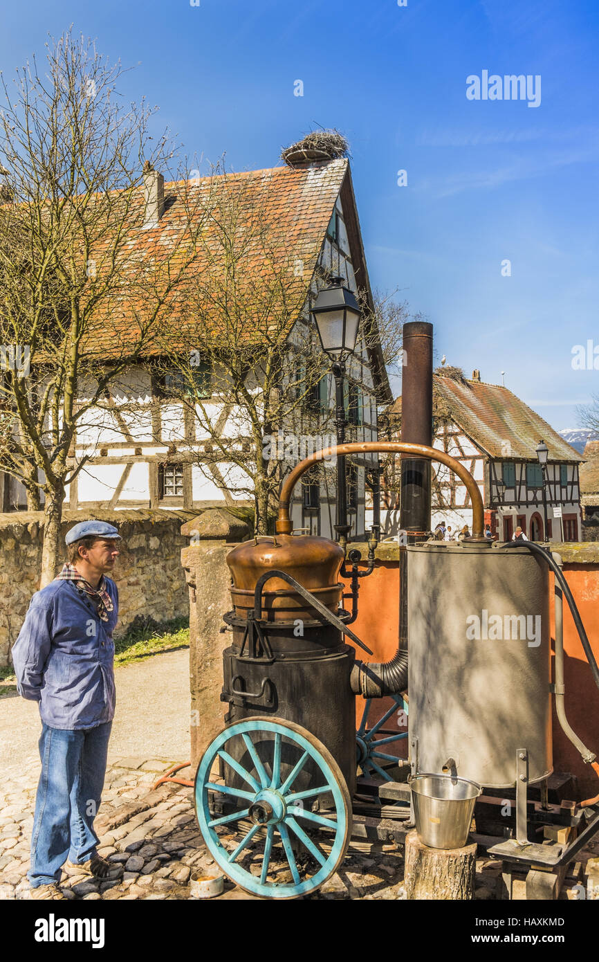 mobile distillation apparatus Stock Photo - Alamy