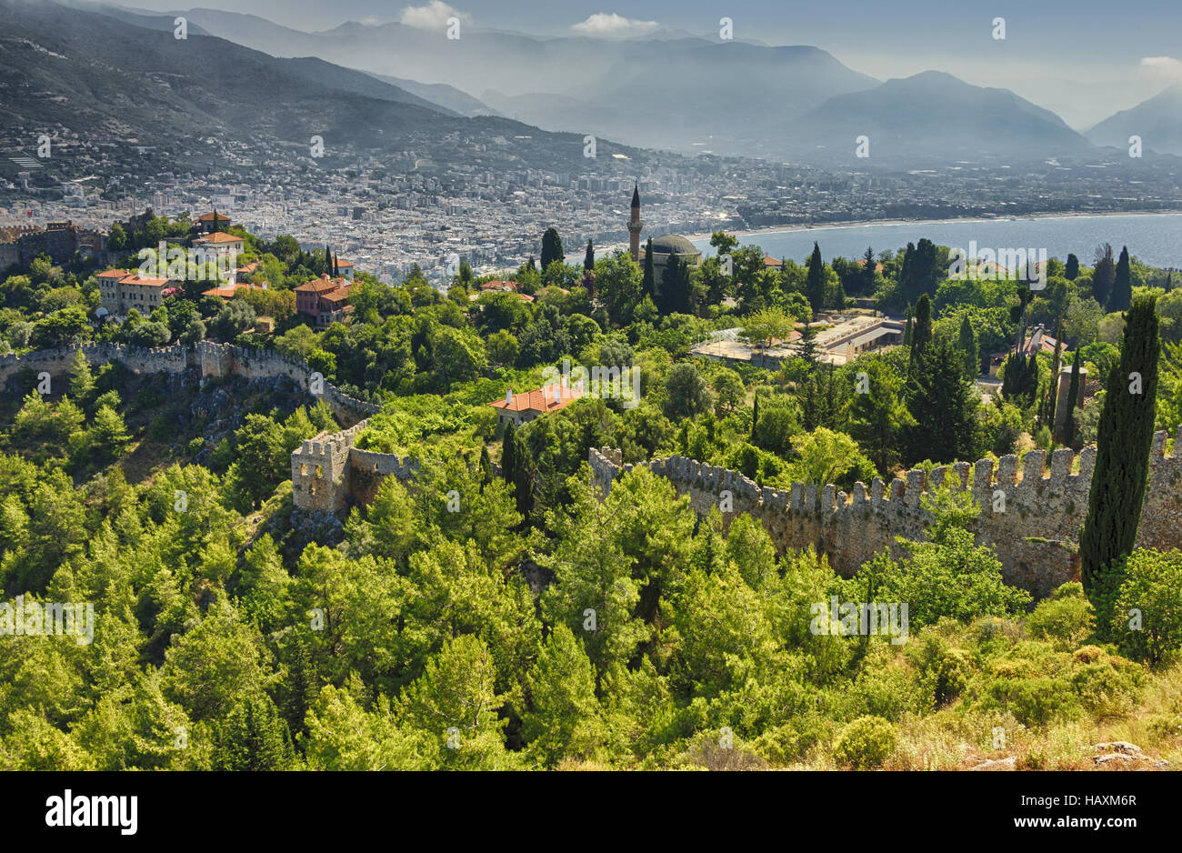 Fort in Alanya Stock Photo - Alamy