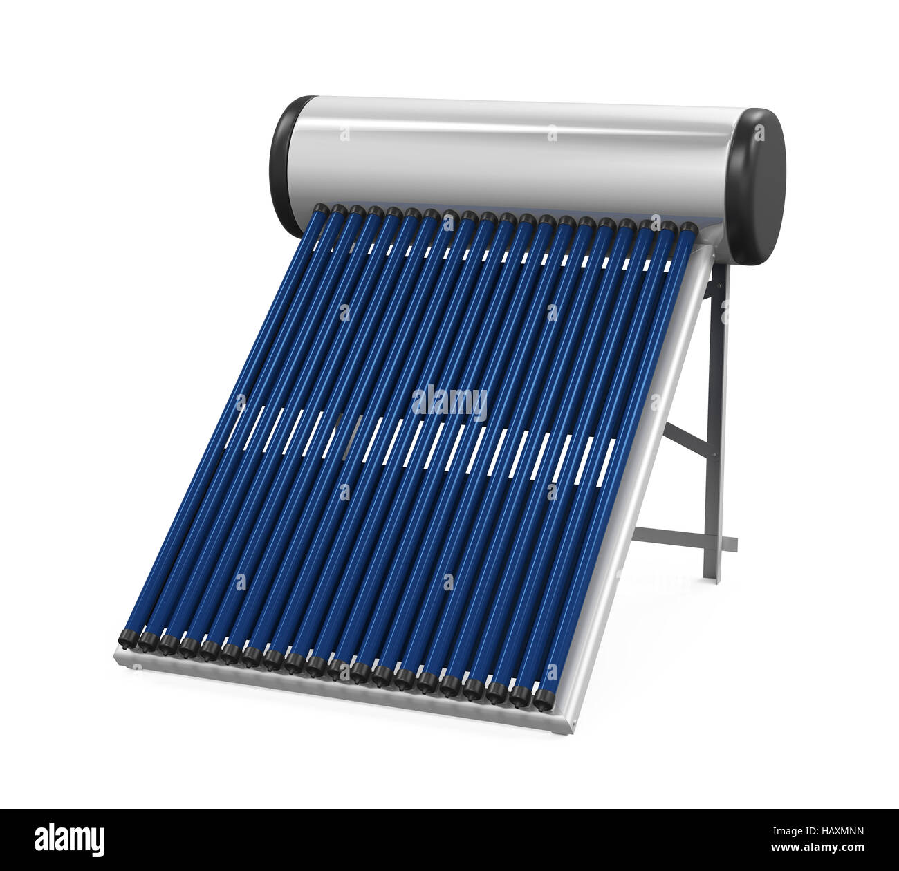 Solar Heat Pipe Collector Stock Photo - Alamy