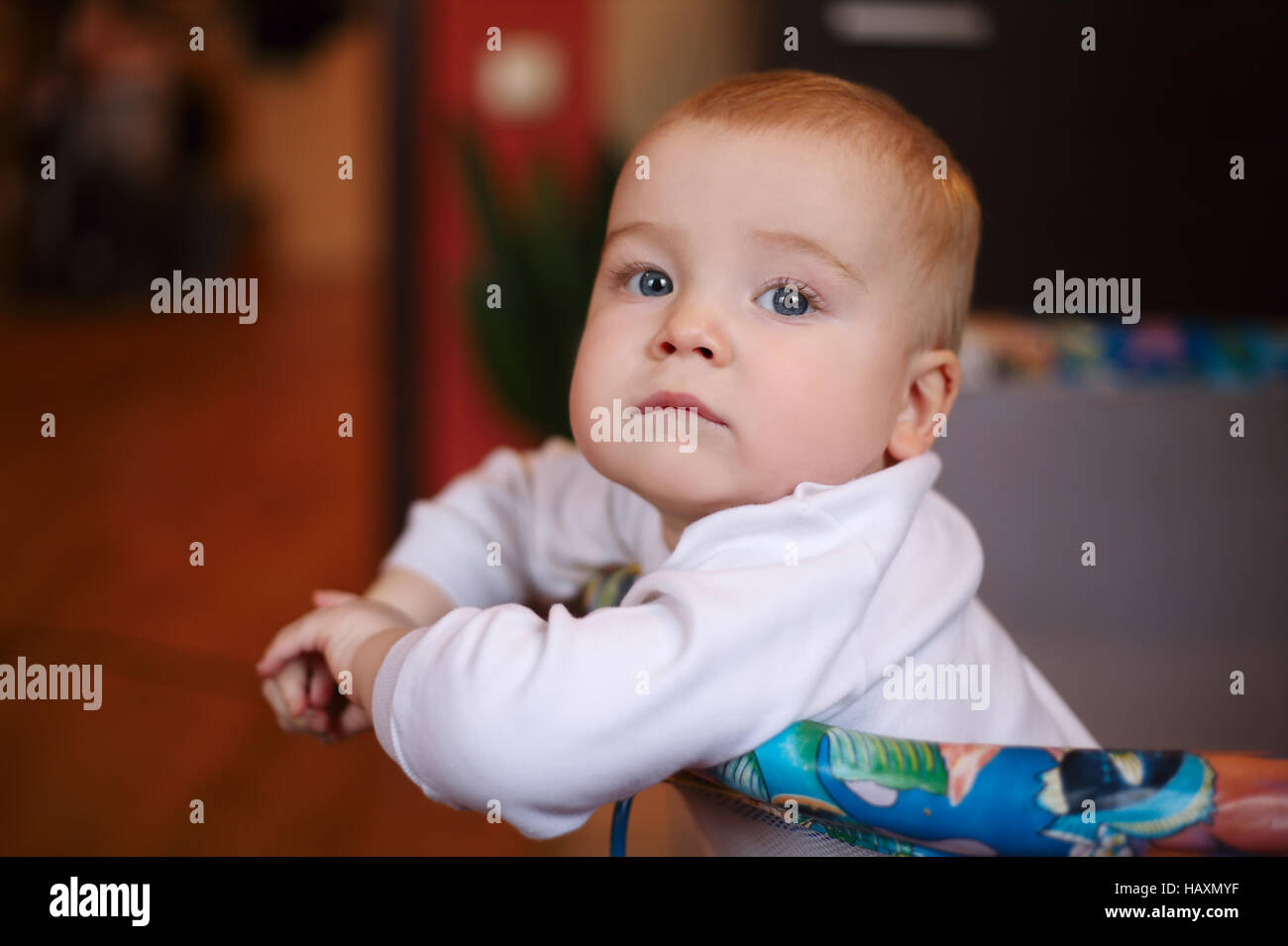 cute little boy at home Stock Photo - Alamy