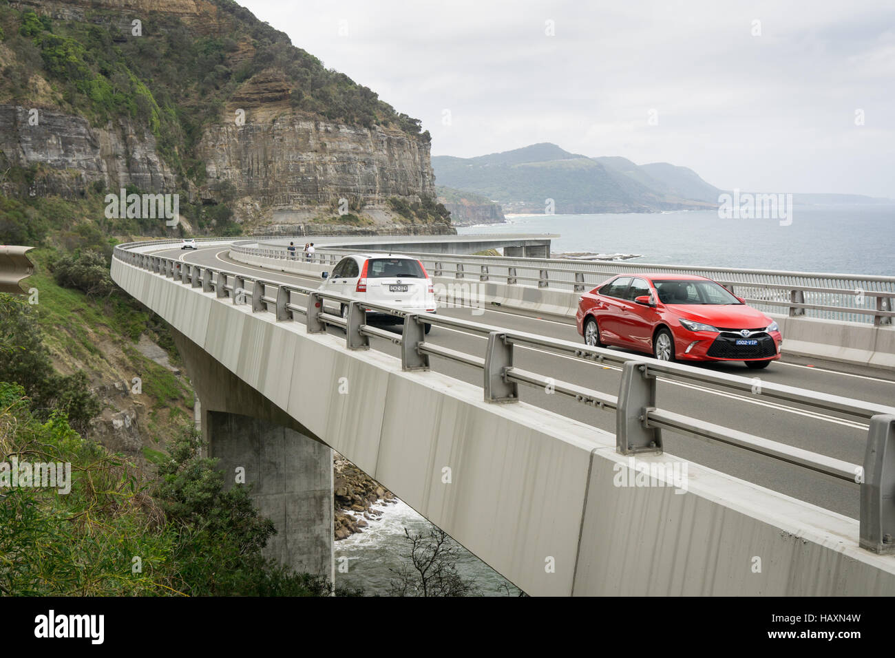 The Sea Cliff Bridge in Coalcliffe, NSW, Australia Stock Photo - Alamy