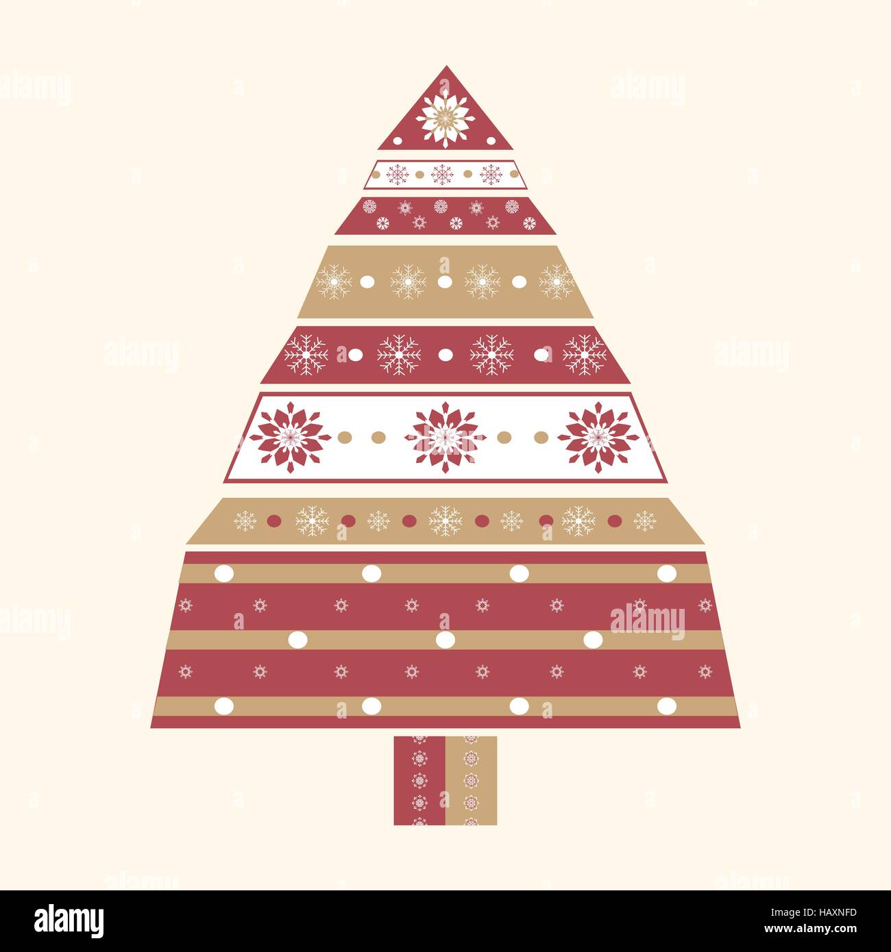 Christmas tree card background Stock Vector Image & Art - Alamy