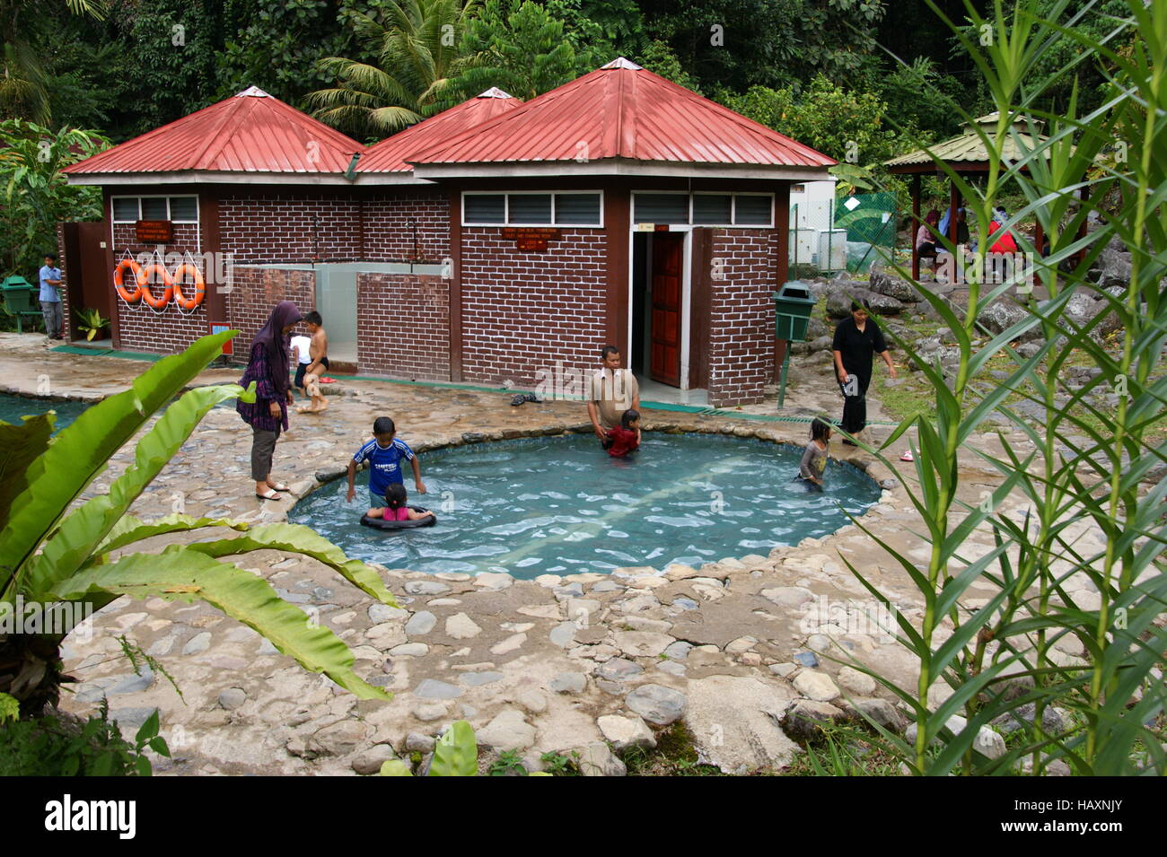 Poring Hot Springs, Kinabalu Park, Sabah, Borneo, Malaysia, Southeast ...