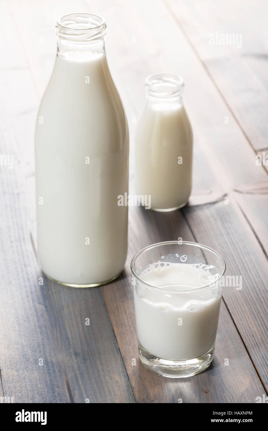 Glass dairy bottle hi-res stock photography and images - Alamy