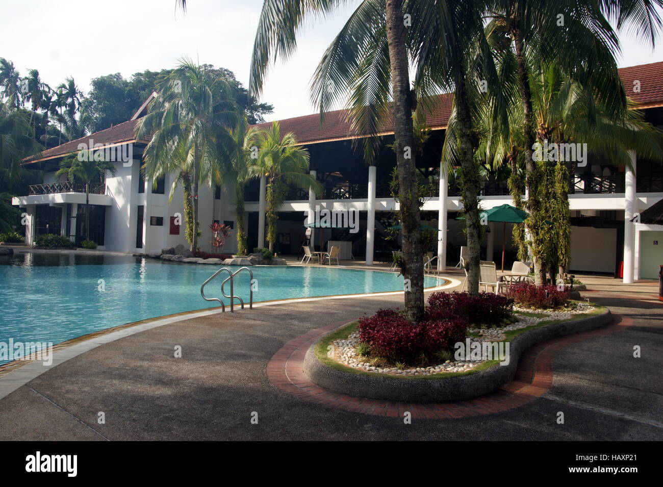 Fancy pool. Sabah Hotel. Sandakan, Sabah, Malaysia Stock Photo - Alamy