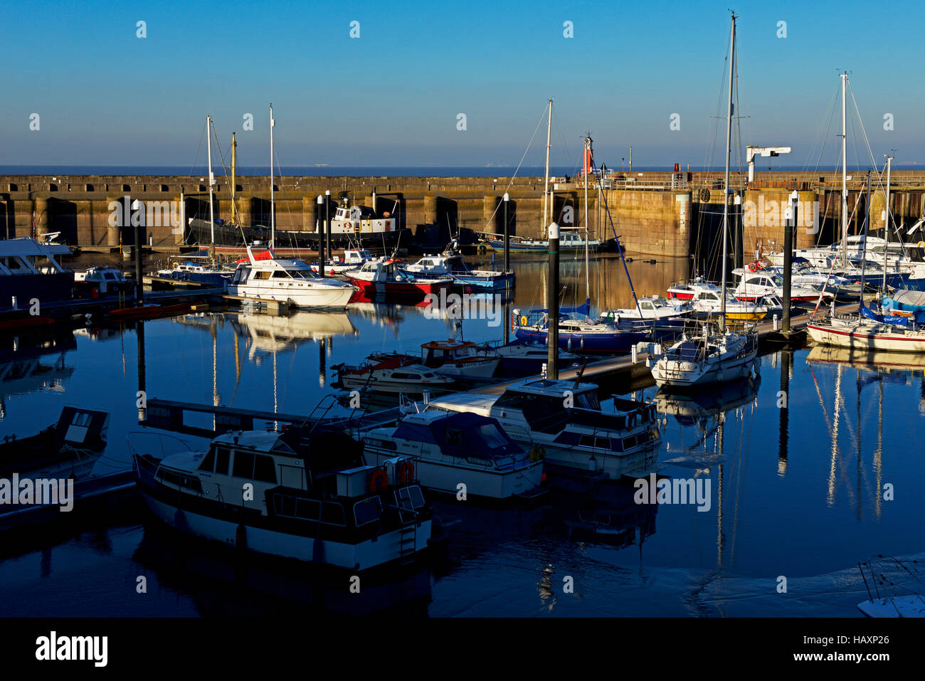 The harbour at Watchet, Somerset, England UK Stock Photo - Alamy