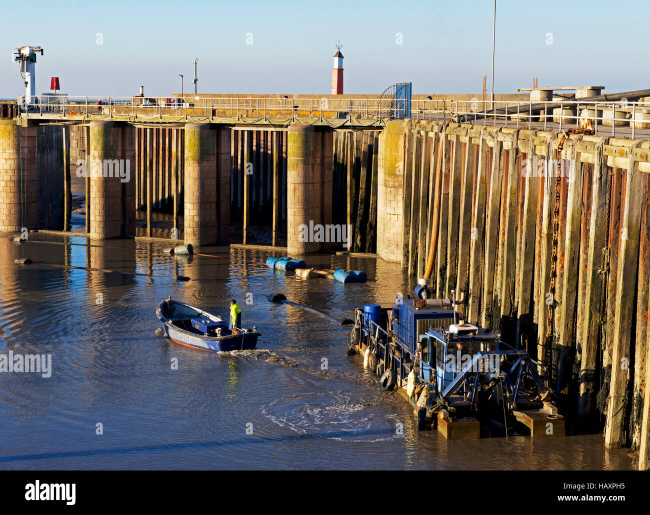 Dredging harbour hi-res stock photography and images - Alamy
