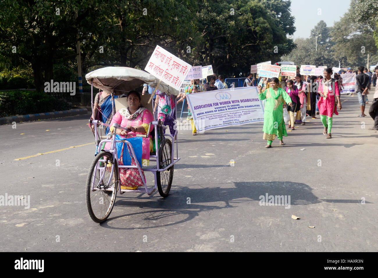 Kolkata, India. 03rd Dec, 2016. Association for women with disability ...