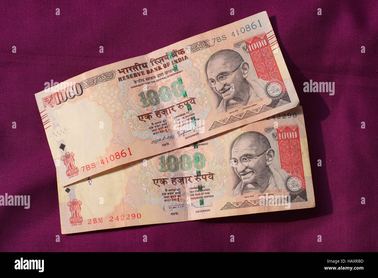 Banned old 500 & 1000 rupee notes & launched 500 and 2000 rupee new ...