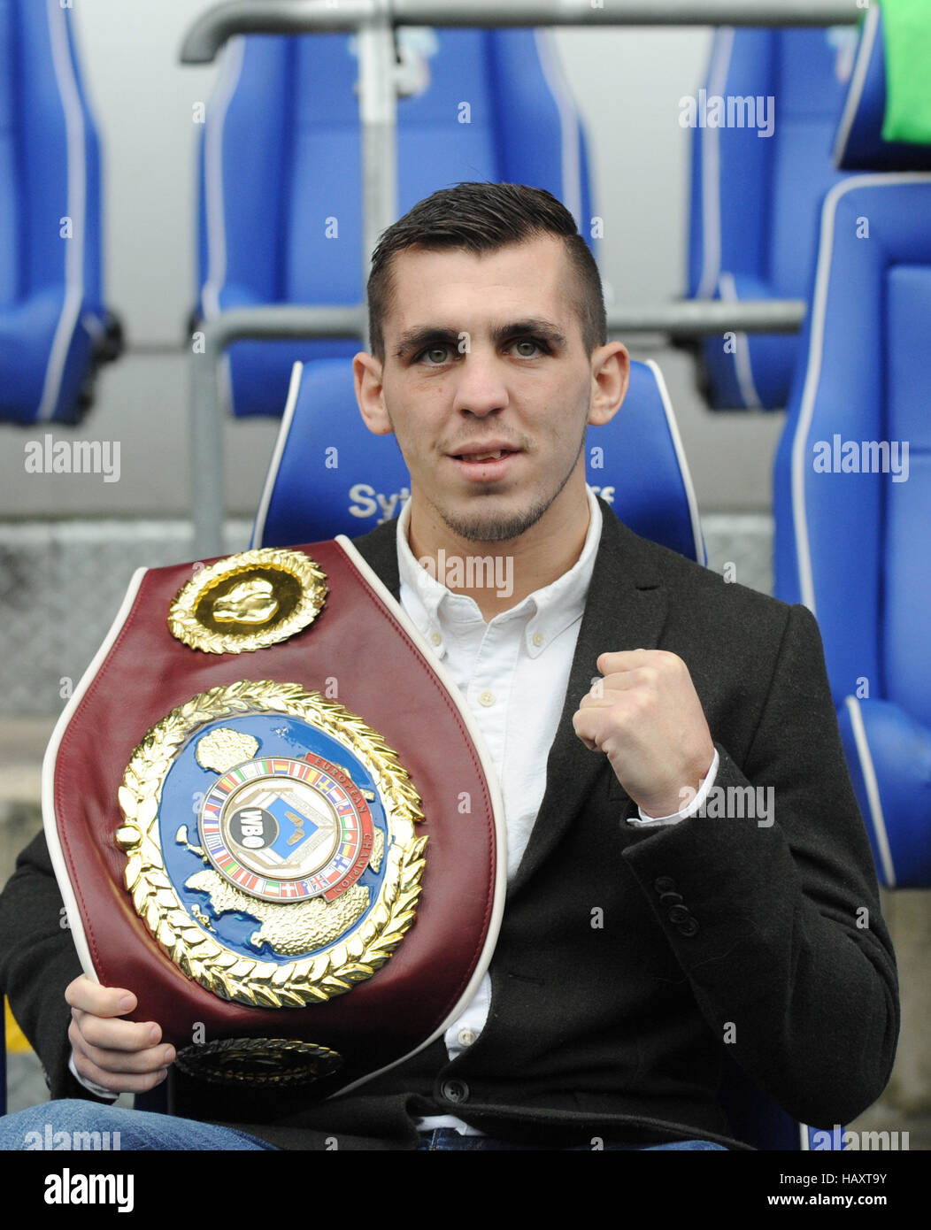 Craig Evans WBO European lightweight champion before the Sky Bet ...