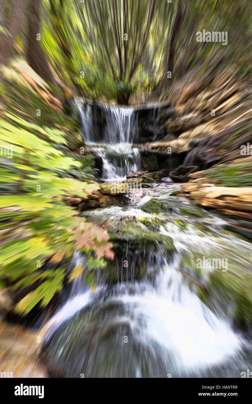Cool natures blurred waterfall background Stock Photo - Alamy