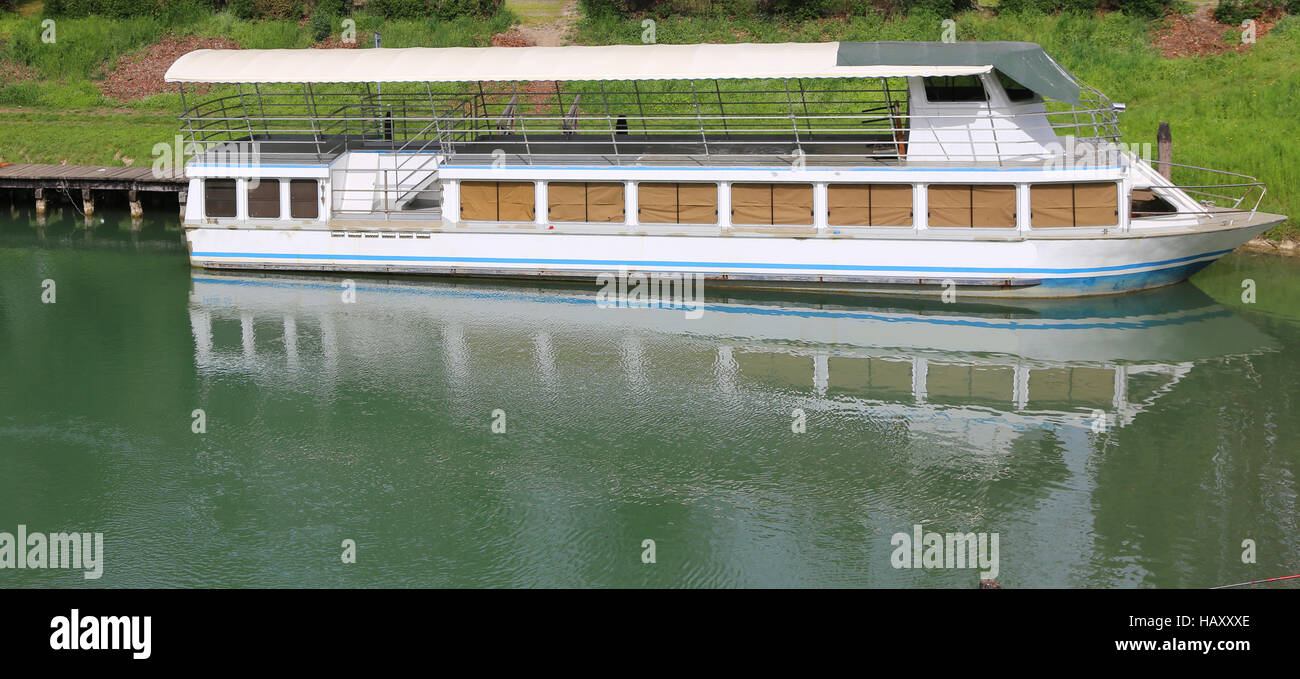 largest passenger ship on the navigable river for tourist excursions ...