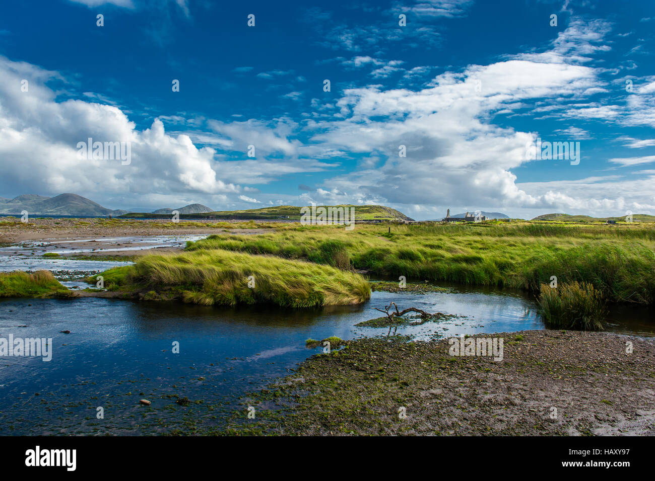 Coastal Landscape in Ireland Stock Photo - Alamy