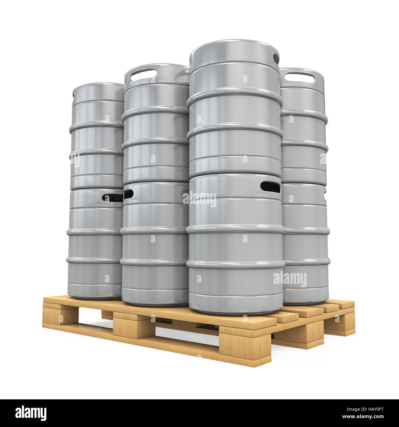 Metal Beer Keg Stock Photo - Alamy
