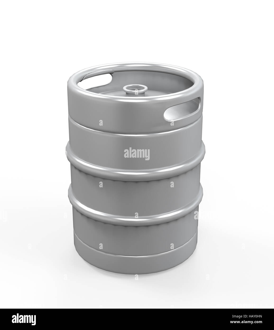 Metal Beer Keg Stock Photo - Alamy