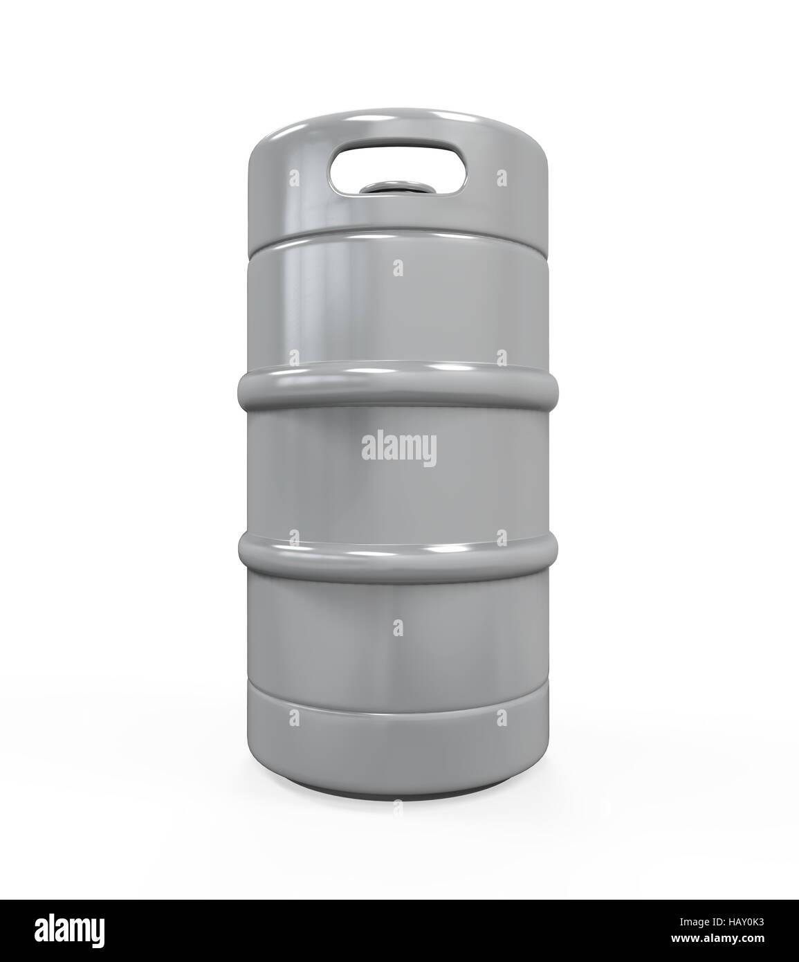 Metal Beer Keg Stock Photo - Alamy