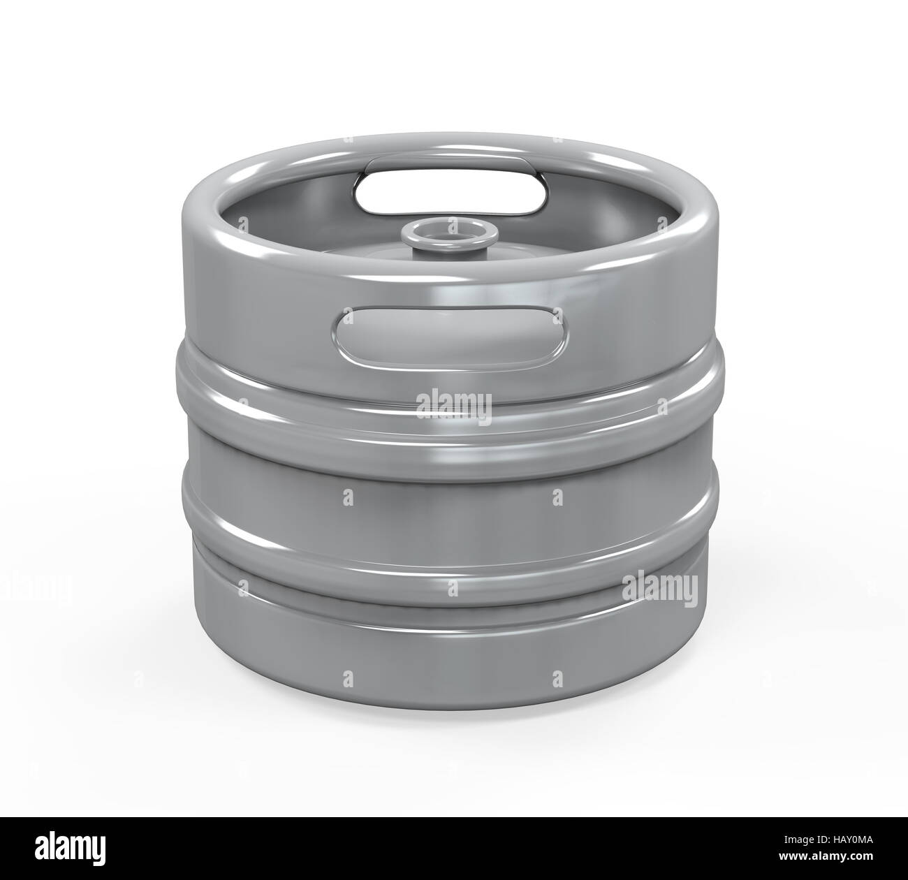 Metal Beer Keg Stock Photo - Alamy