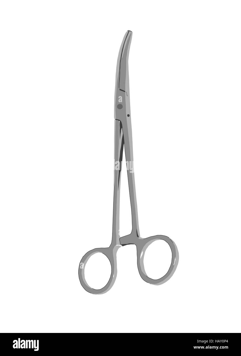 Curved forceps hi-res stock photography and images - Alamy
