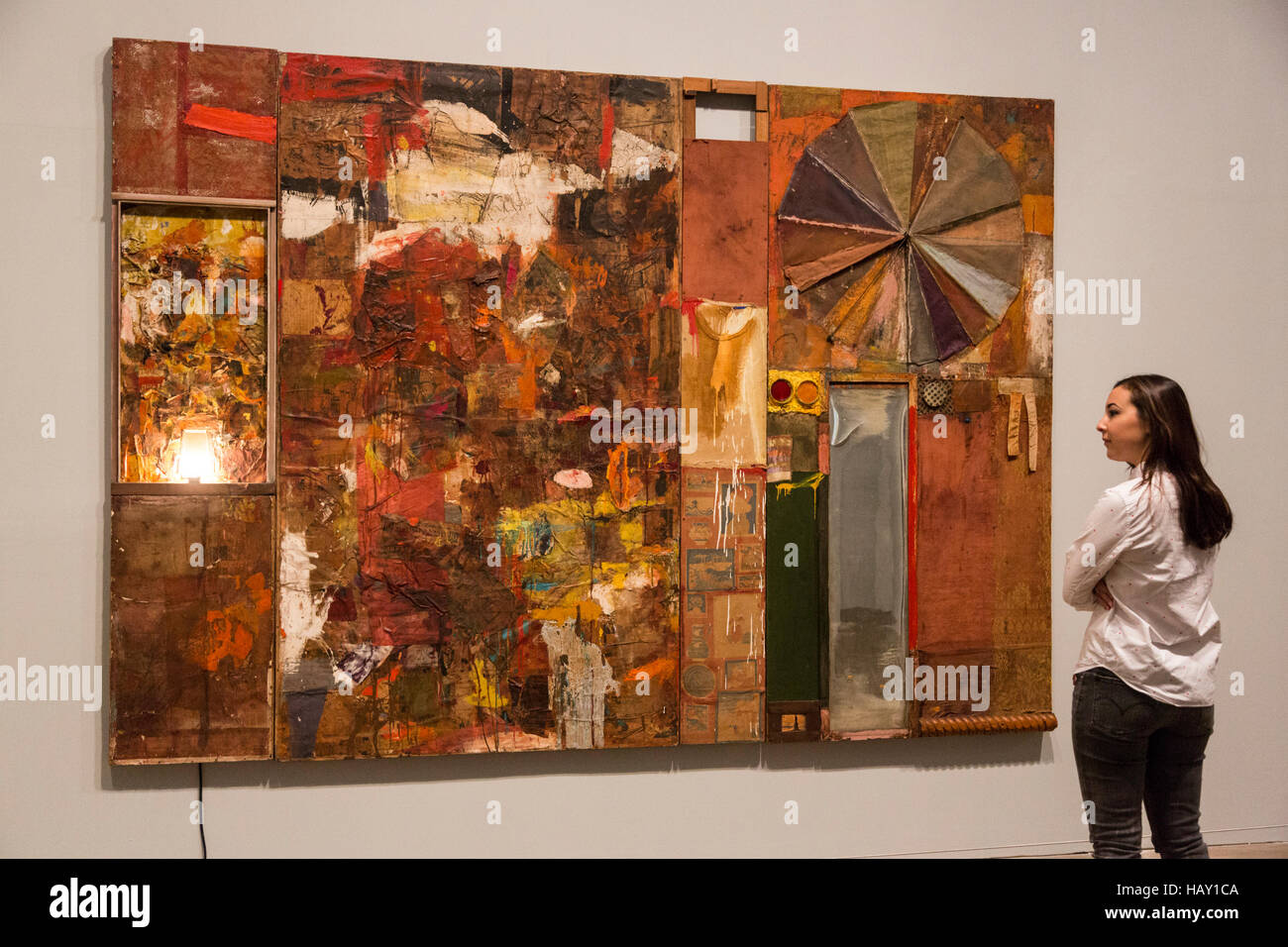 Rareley seen artwork Charlene, 1954, by Robert Rauschenberg. Tate ...