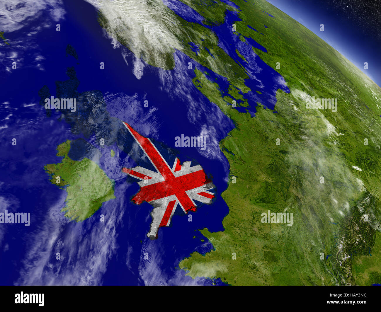 Satellite map uk weather hi-res stock photography and images - Alamy