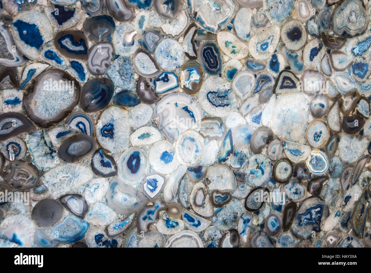 Blue natural kitchen counter sample stone color Stock Photo - Alamy